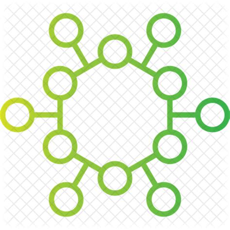 Atom Structure Icon Download In Gradient Style