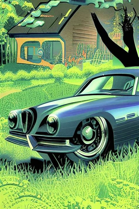 Classic Car 2 Digital Art By Tuxfell Art Fine Art America