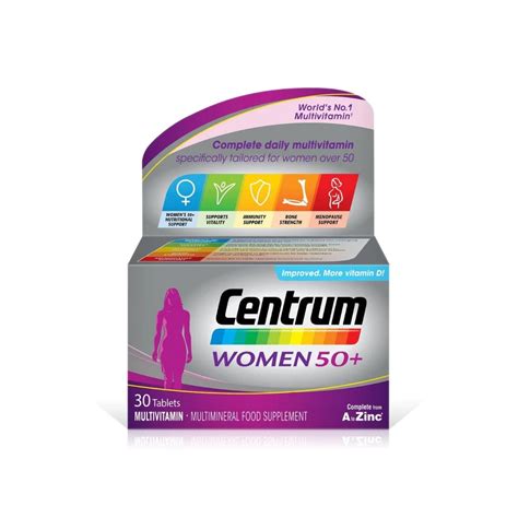 Centrum Women 50+ Multivitamin 30 Tablets - Drimoleague Pharmacy