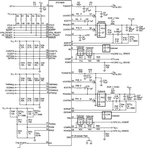Rt8168b Dual Single Phase Pwm Controller For Cpu And Gpu Core Power Supply Richtek Technology