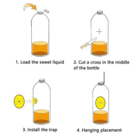 Plastic Wasp Trap Insect Trap For Building Plastic Hornet Trap Flower Shaped Honey Trap Hornet
