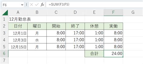 エクセルで時間を足し算する関数|office Hack エクセルで時間を足し算する関数|office Hack