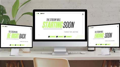 Create Animated Brb Starting Soon Static Offline Screen For Twitch By Wailmerrouni Fiverr