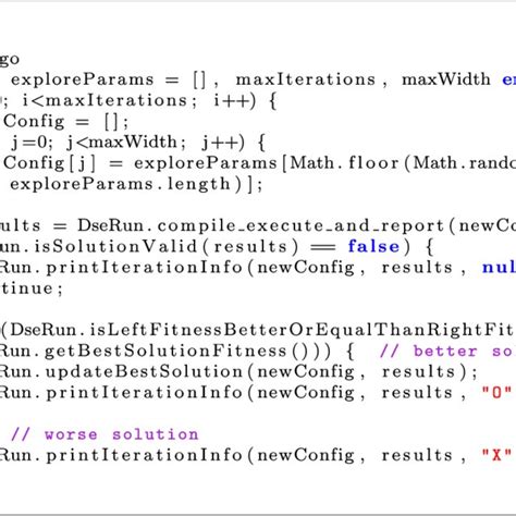 Example Of An Algorithm That Iteratively Evaluates Randomly Generated Download Scientific