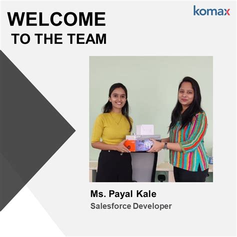 komax code india on linkedin newhire salesforce komaxcode itteam