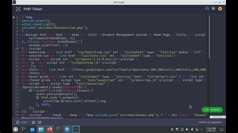 Run Php Code In Linux ~ Phptinker Youtube