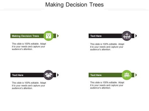 Making Decision Trees Ppt Powerpoint Presentation Slides Objects Cpb Presentation Graphics