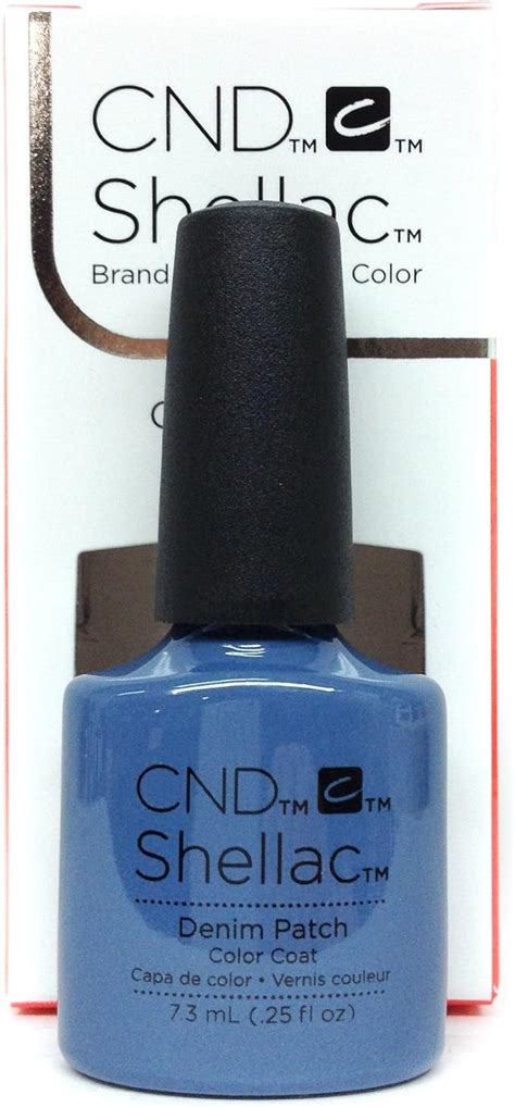 Cnd Shellac Denim Patch 73ml025 Fl Oz Uk Beauty