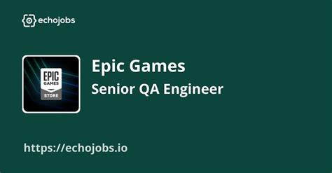 Epic Games Is Hiring Senior Qa Engineer Unreal Engine Python Unreal