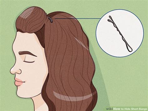 4 Easy Ways To Hide Short Bangs WikiHow