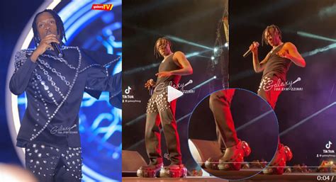Fik Fameica Dazzles Revellers With Bizarre Shoe Game