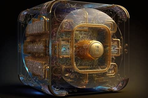 Quantum Computing Microchip 5g Cpu Stock Illustration Illustration Of Electricity Abstract