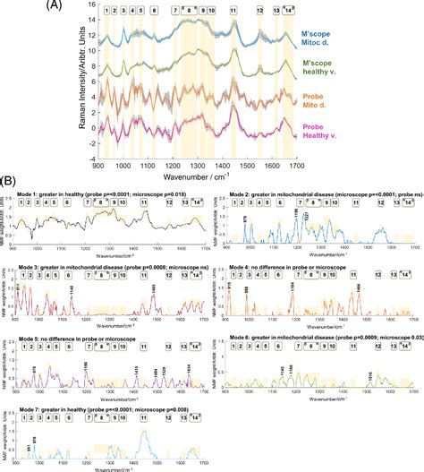 Figure 1 From Non‐negative Matrix Factorisation Of Raman Spectra Finds Common Patterns Relating