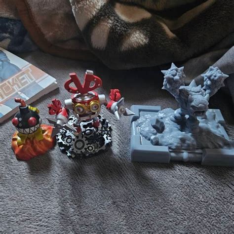 Custom Skylanders Bone Chompy Figure Etsy