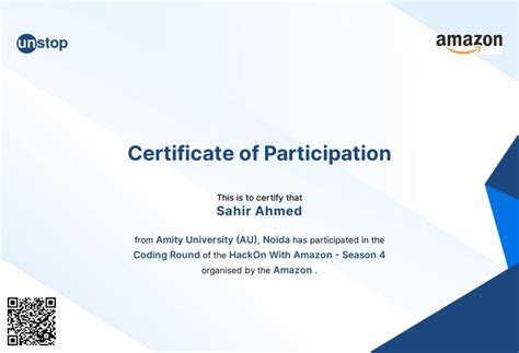 Participated In Hackon With Amazon Season 4 Sahir Ahmed Posted On The Topic Linkedin