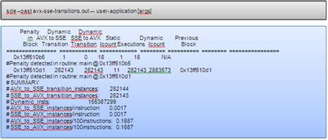 avx sse 切り替えペナルティーを回避する isus