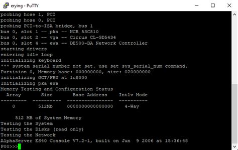 Openbsd 73 On The Es40 Dec Alpha Emulator Virtually Fun