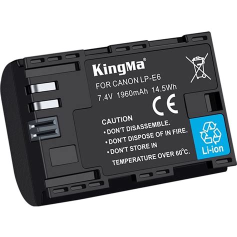 Mua Pin Kingma Lp E6 Dùng Cho Canon Eos 5d2 5d3 5d4 6d 60d 6d2 7d