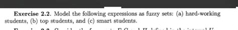 Solved Exercise Model The Following Expressions As Chegg