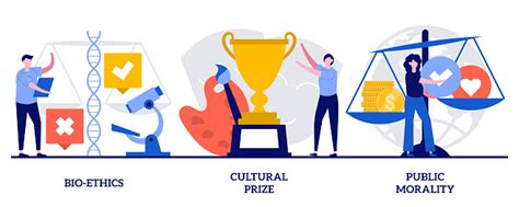 생물 윤리 문화상 작은 사람들과 공공 도덕 개념 인간과 자연 문제 추상 벡터 일러스트 세트 철학과 생명 과학 윤리적 의학 문제 은유 Dna에 대한 스톡 벡터 아트 및 기타