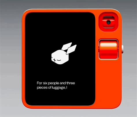 can a striking design set rabbit s r1 pocket ai apart from a gaggle of virtual assistants