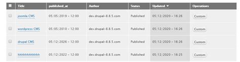 Create Custom Entity Operations Links In Drupal 8 Codimth
