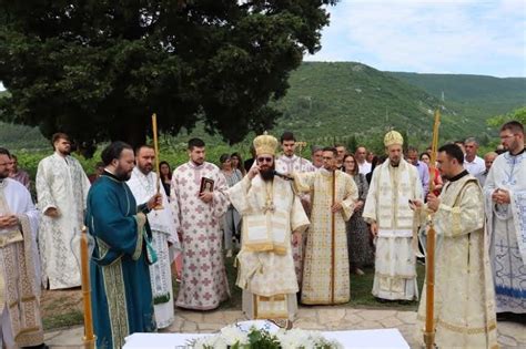 Освећење у Бијелом Пољу Епархија Захумско херцеговачка и приморска