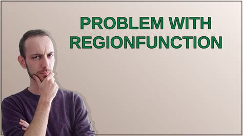 Mathematica Problem With Regionfunction Youtube