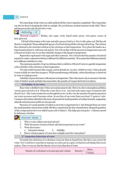 Cgbse Class 7th Science Book Pdf In English Medium Download Online Cgbse Solutions