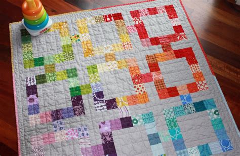 Quilt Pattern Connected Squares PDF Quilt Pattern Etsy