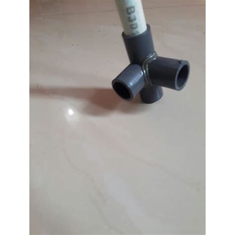 Jual Konektor Pipa 4 Arah 1 2 Inchi Sambungan Pipa 4 Way 1 2 Shopee