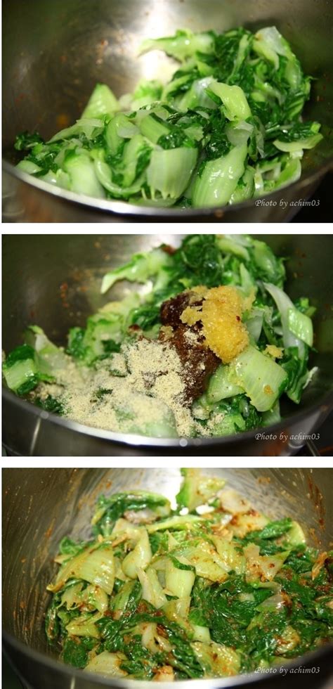 1000원으로 두 가지 반찬 만들기 봄동겉절이 And 봄동 된장무침