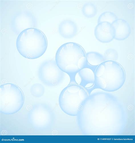Abstract Molecule Background Royalty Free Stock Image 19160266
