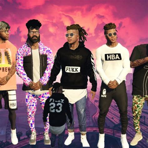 Pack Of Clothes For Franklin Gta 5 Mod