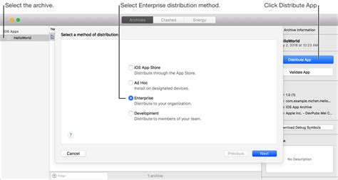 How To Generate Ipa File For In House And Distribute Enterprise Ios App Inside A Company