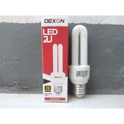Jual Lampu Led Plc 2u Dexon 20 Watt Shopee Indonesia