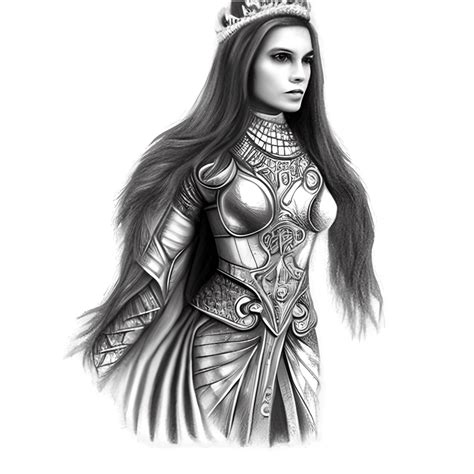 Princess Knight Graphic Creative Fabrica