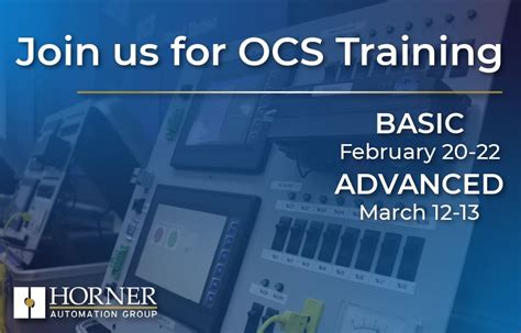 Horner Automation And Solutions Group On Linkedin Hornerautomation Ocstraining