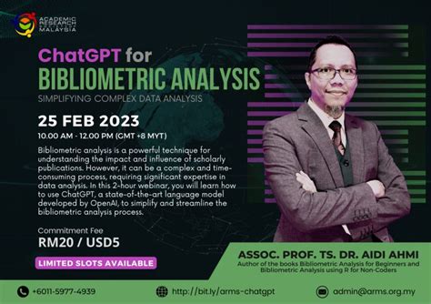 Aidi Ahmi On Linkedin Bibliometrics Chatgpt Bibliometrix Vosviewer Bibliometricanalysis…