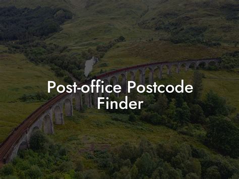 Post Office Postcode Finder Uk Postcode Database Csv And Mysql Postcodes