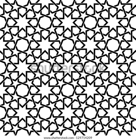 Ornamental Seamless Pattern Vector Abstract Background Stock Vector