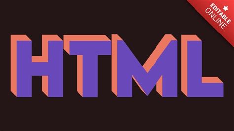 Html 3d Pink Purple Text Effect Generator