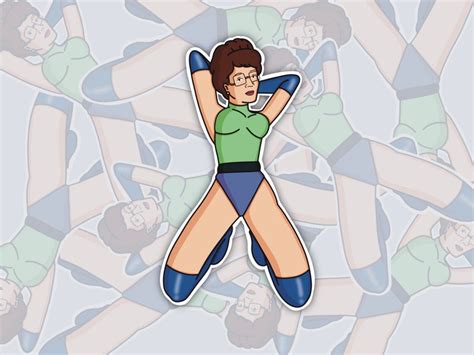 Peggy Hill Pinup Sexy Sticker Etsy