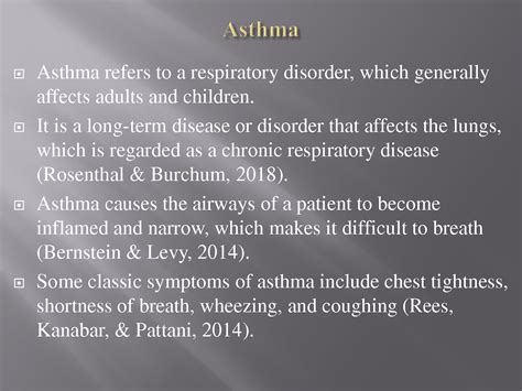 Solution Asthma And Stepwise Management Presentation Studypool