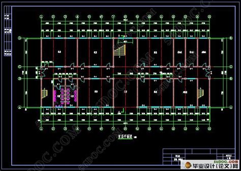 五层3750平米学院教学楼建筑结构设计建筑结构56设计资料网