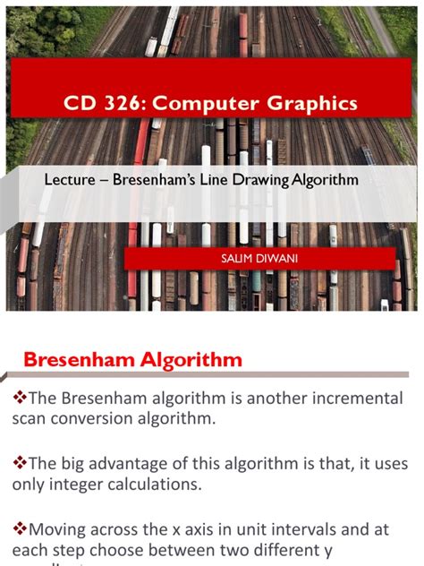 Bresenham Algorithm Pdf Mathematical Logic Applied Mathematics