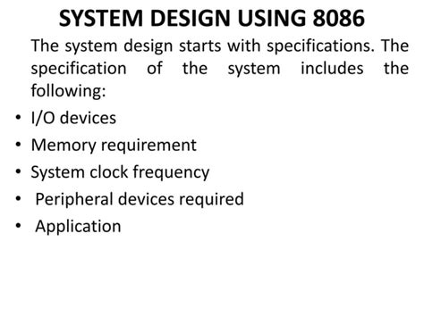 Unit 2 8086 System Bus Structure Pptx