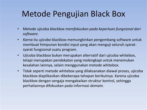 Ppt Black Box Testing Powerpoint Presentation Free Download Id 6471755