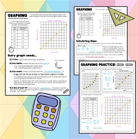 Science Skills Graphing Notes And Practice Made By Teachers