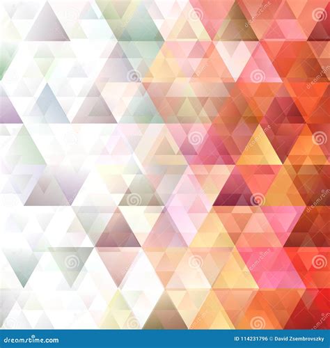 Retro Gradient Triangle Pattern Background Stock Vector Illustration Of Design Company 114231796